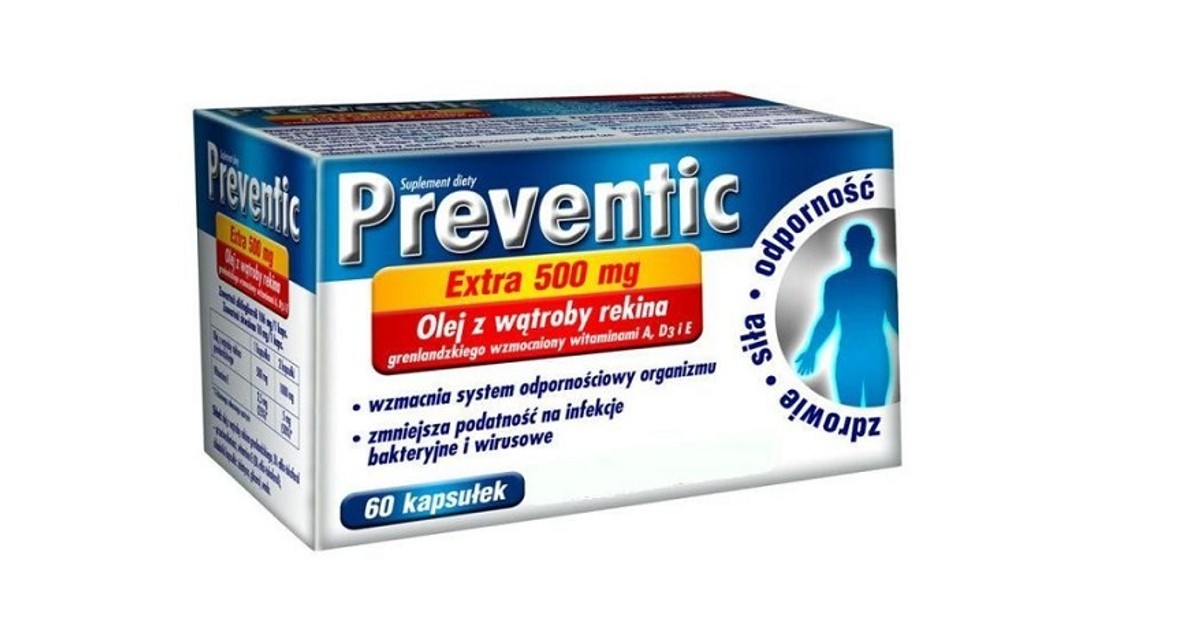 Preventic - na co, kiedy i jak stosować? Suplement diety z witaminami A i D