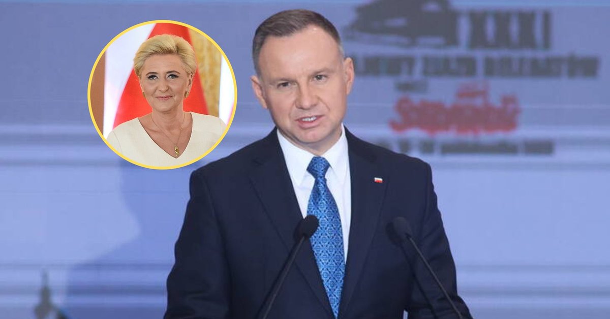 Andrzej Duda niespodziewanie wspomniał o swojej żonie. "Na zawsze w sercu" - Plejada