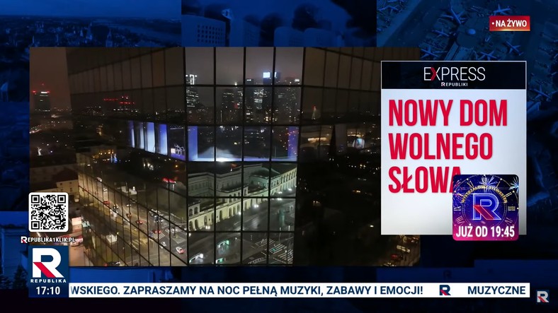 TV Republika przed sylwestrem chwali się nową siedzibą. "Dom wolnego słowa" - Kultura