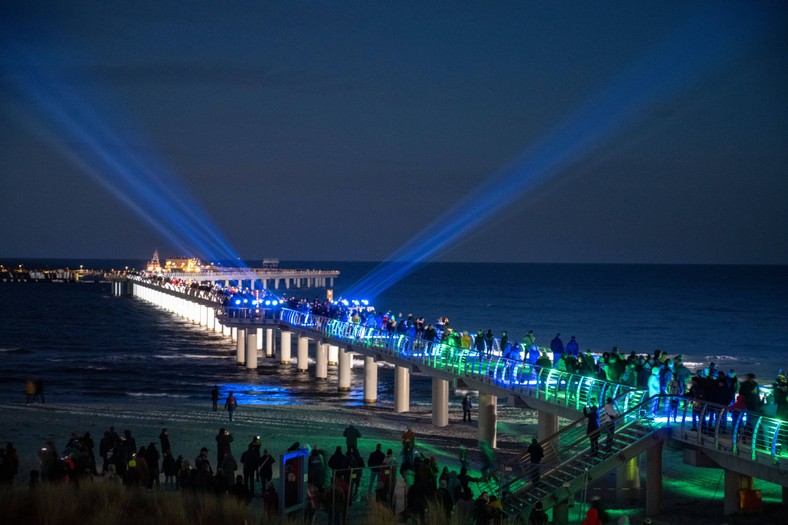 Najdłuższe molo w całym regionie Morza Bałtyckiego zostało otwarte w ...