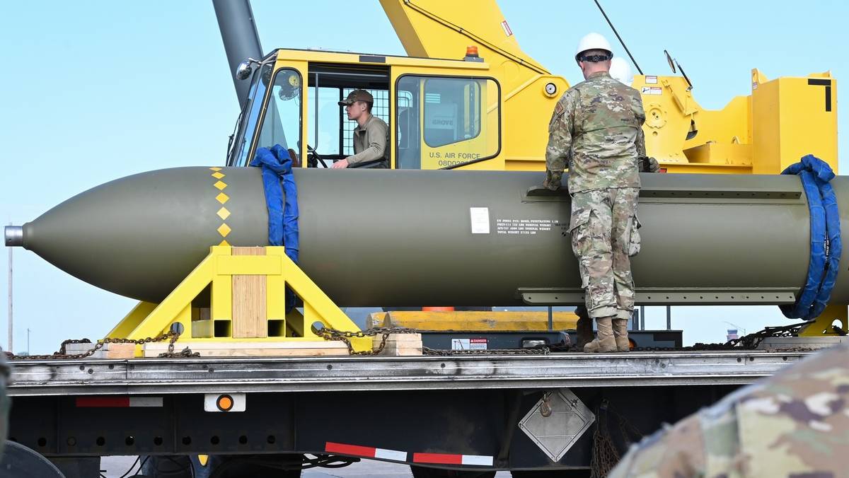 USA pokazały jedną z najpotężniejszych bomb na świecie. Po prostu gigant!