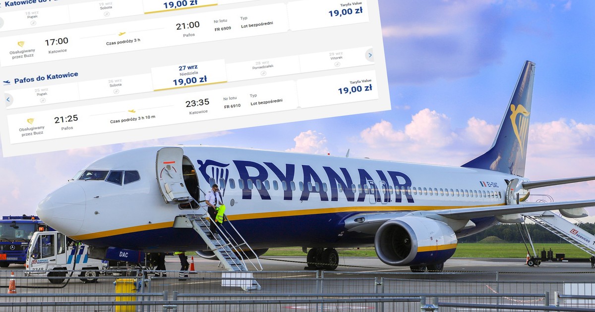 Ryanair - wyprzedaż biletów. Ceny już od 19 zł - Podróże Ryanair - wyprzedaż biletów. Ceny już od 19 zł - Podróże