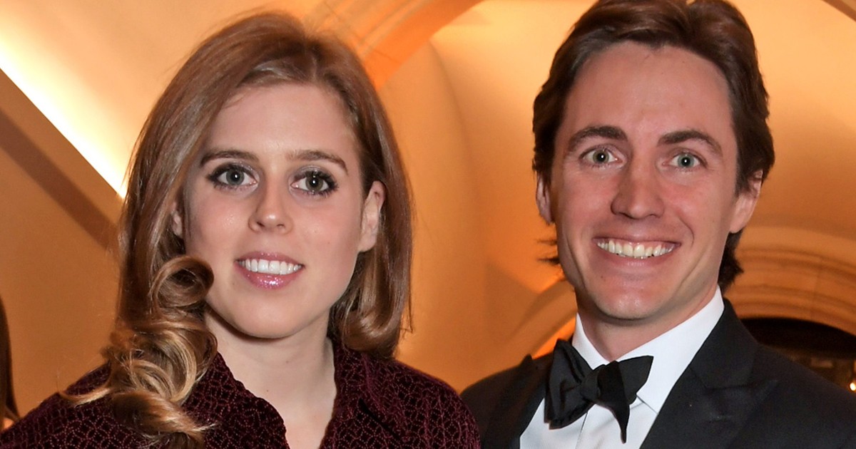 Princess Beatrice made her first public appearance with her reported ...