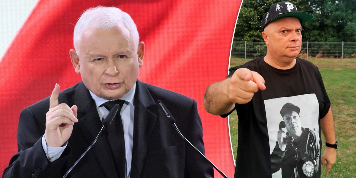 Krzysztof Skiba uderza w Jarosława Kaczyńskiego. Krzysztof Skiba uderza w Jarosława Kaczyńskiego.