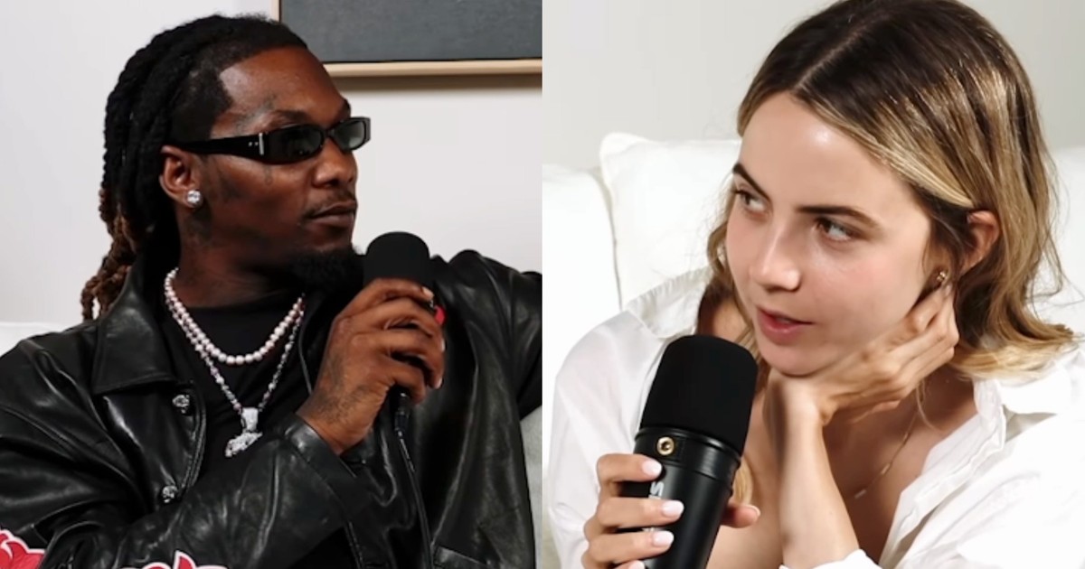 Offset turns the tables on podcaster Bobbi Althoff in her latest ...