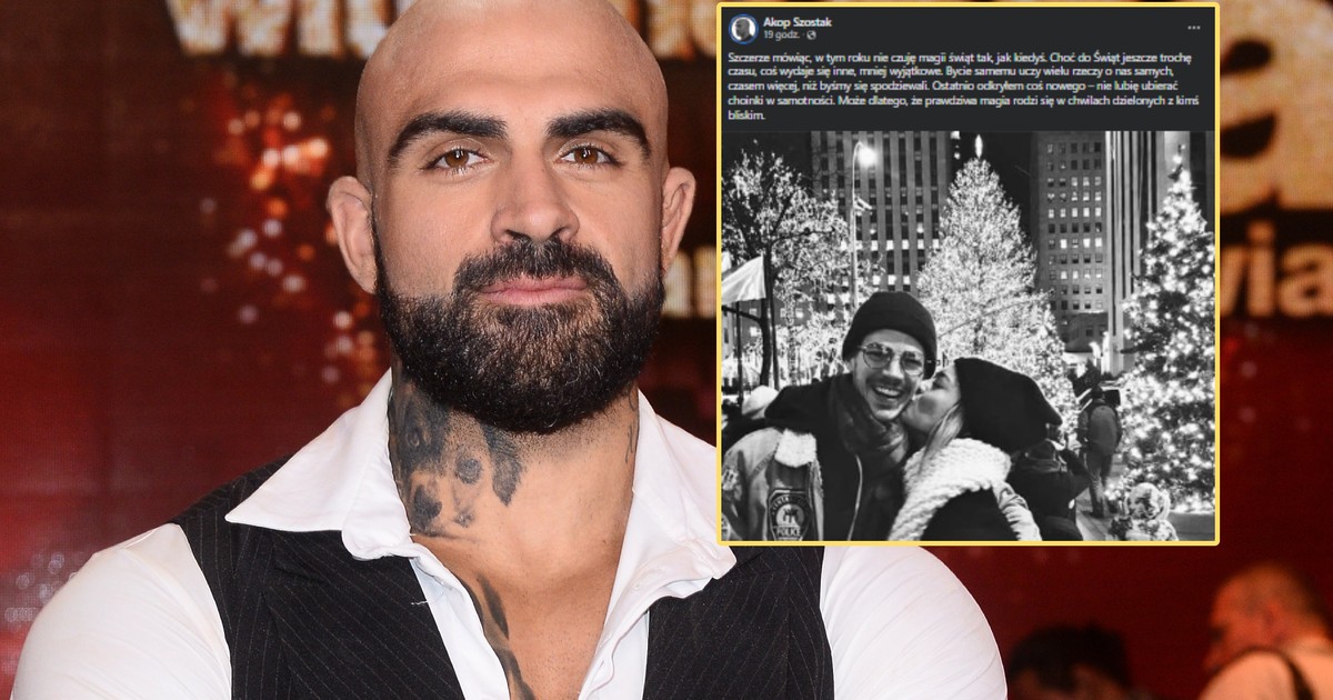 Akop Szostak o pierwszych świętach po rozstaniu: nie czuję magii ...