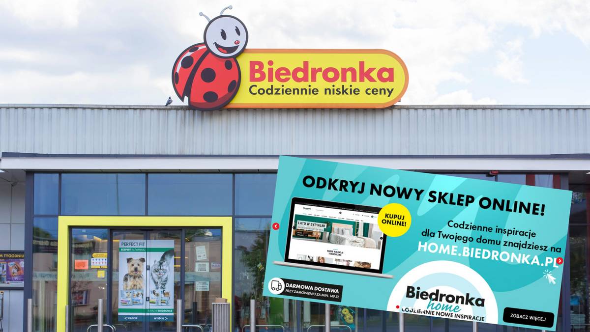 Biedronka Home wystartowała. Nowy, internetowy sklep dyskontu gotowy na pierwszych klientów