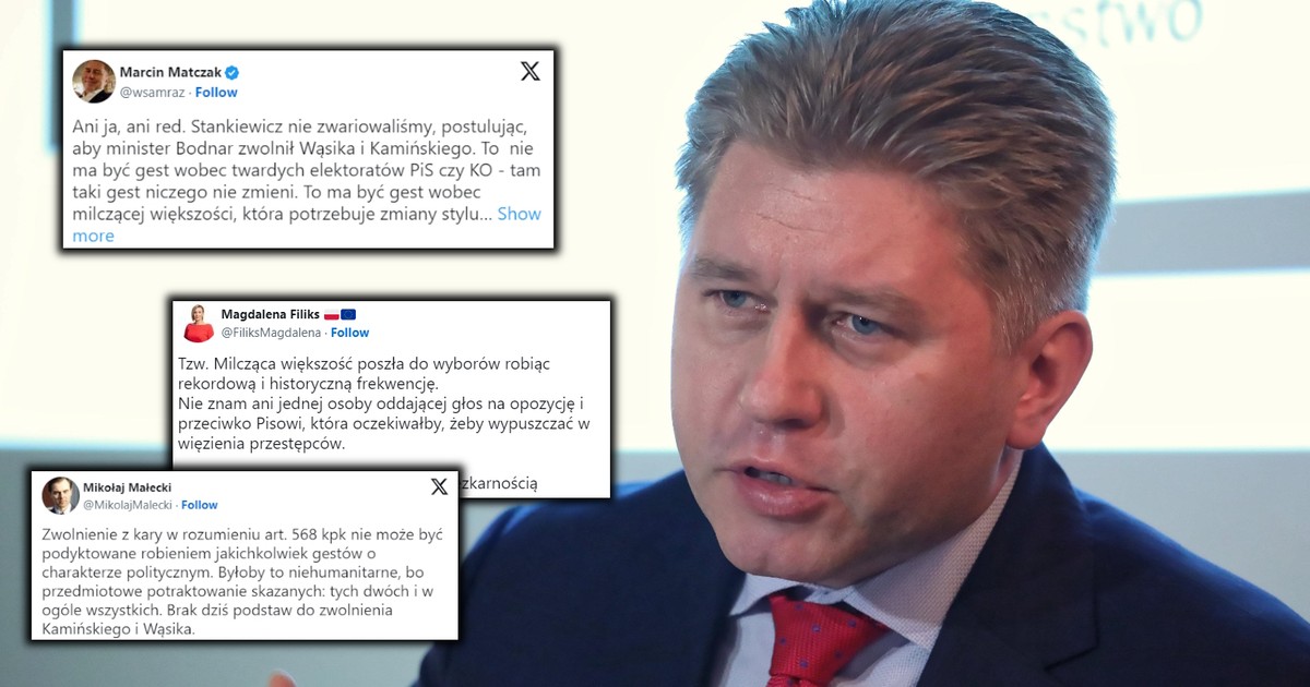 Prof. Matczak napisał o wypuszczeniu polityków PiS z więzienia. I ... Prof. Matczak napisał o wypuszczeniu polityków PiS z więzienia. I ...