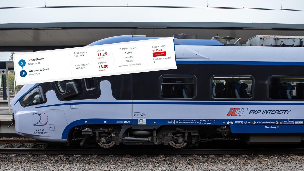 Koszmarna podróż PKP Intercity. Konduktorzy uciekali przed pasażerami ...