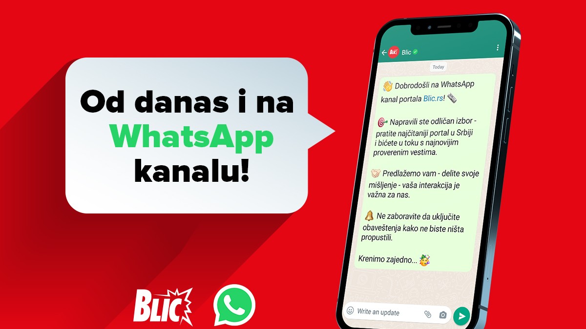 Blic i na Whatsapp-u! Najvažnije vesti na najčitanijem portalu u Srbiji ...