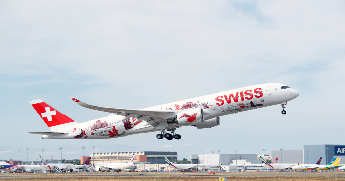 Swiss veröffentlicht Flugplan für Airbus A350 - und löscht ihn kurze ...