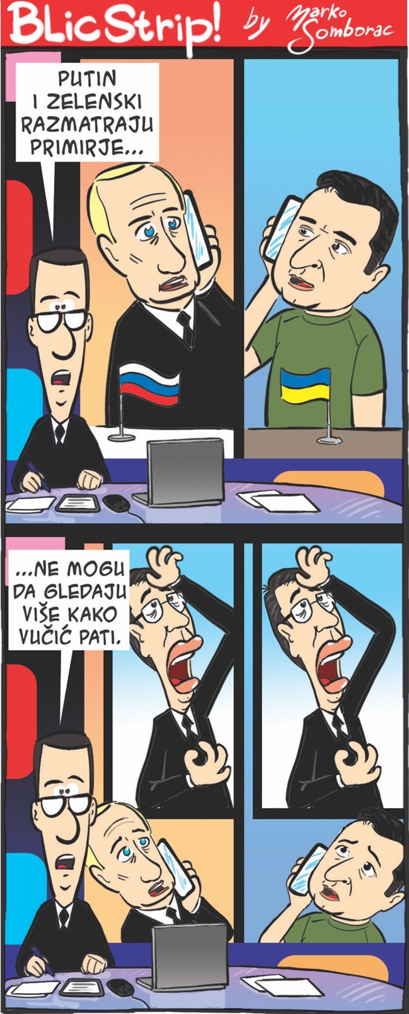 BLIC STRIP Crta i piše: Marko Somborac - Blic