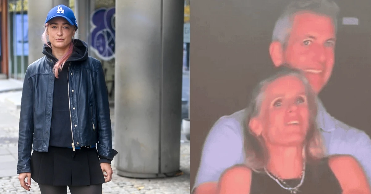 Matylda Damięcka rysunkowo o aferze z kochankami z koncertu Coldplay ...