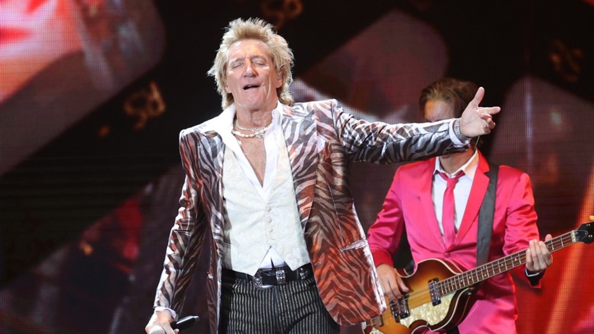 Rod Stjuart u Beogradu na oproštajnoj turneji, uhvaćen na Zelenom vencu ...