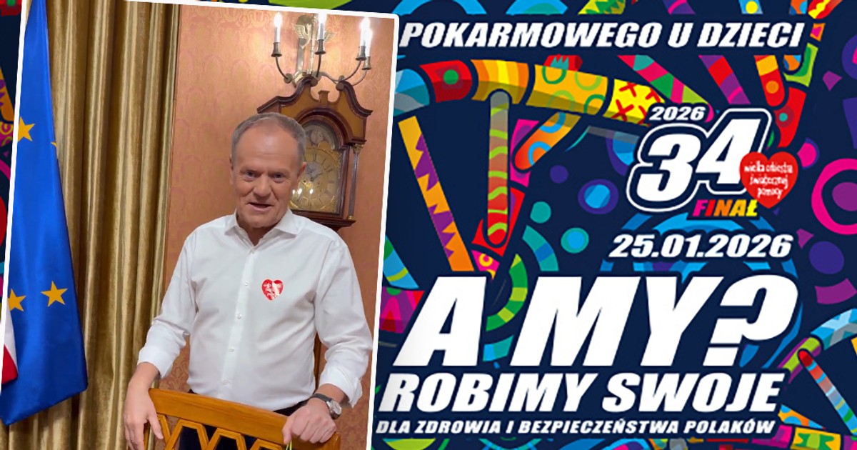 WOŚP 2026. Donald Tusk pokazał, co wystawił na aukcję. Film