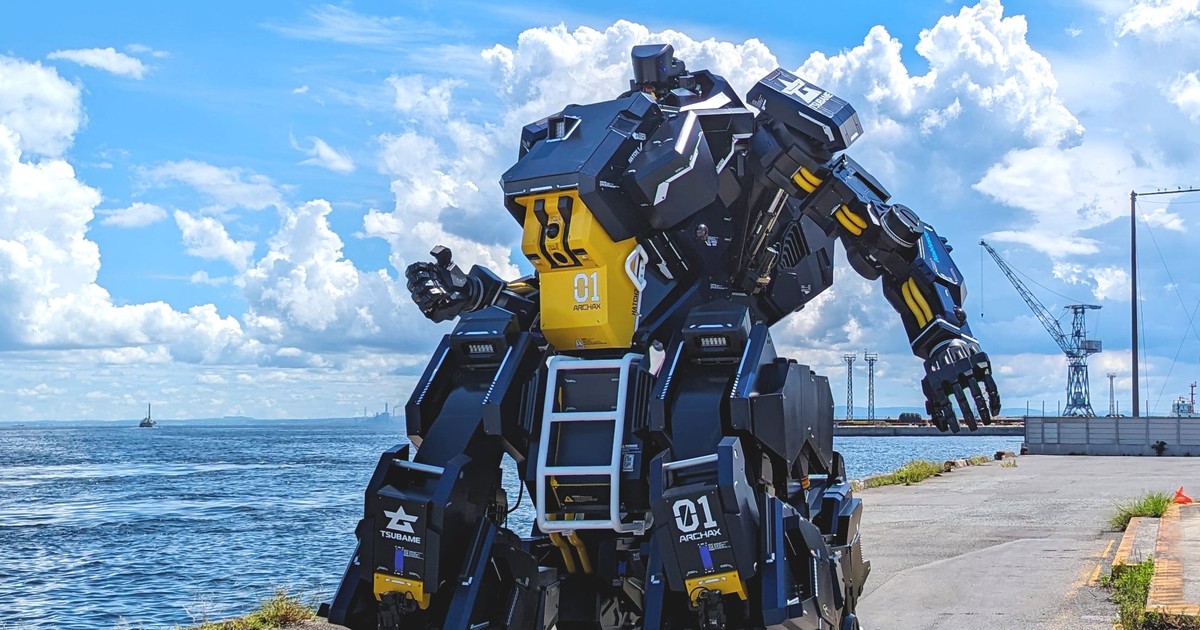 Meet Archax, the 15-foot 'Transformers'-style robot that's the ...
