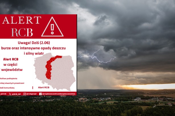 Alert RCB. Ostrzeżenia dla siedmiu województw - Dziennik.pl Alert RCB. Ostrzeżenia dla siedmiu województw - Dziennik.pl