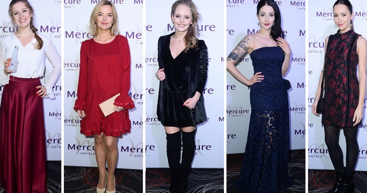 Olga Kalicka, Monika Zamachowska i inni na imprezie w hotelu Mercure ...