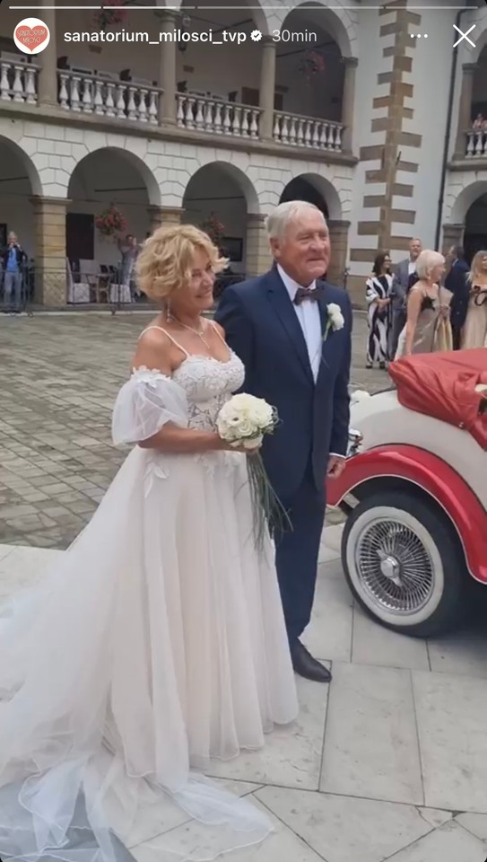 Iwona i Gerard z "Sanatorium miłości" wzięli ślub! Zjawiskowa suknia ...