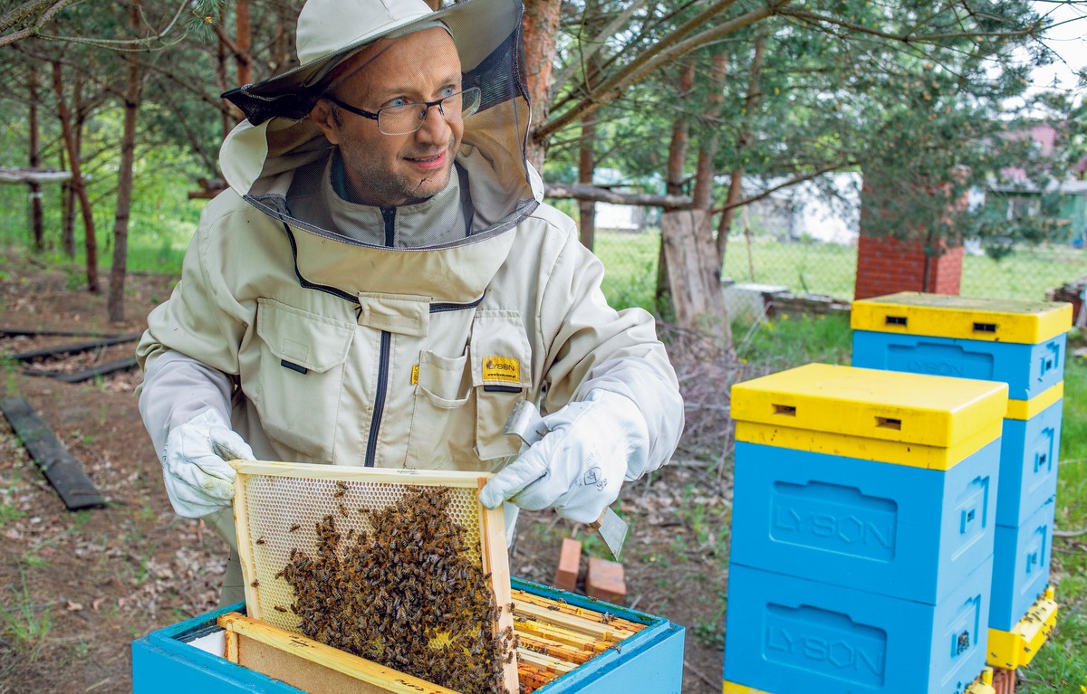 Arkadiusz Majewski, na co dzień prezes firmy Red Bird, po godzinach ...