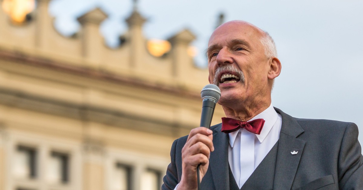 Korwin-Mikke z embargiem na miejsce na listach Konfederacji - Forsal.pl