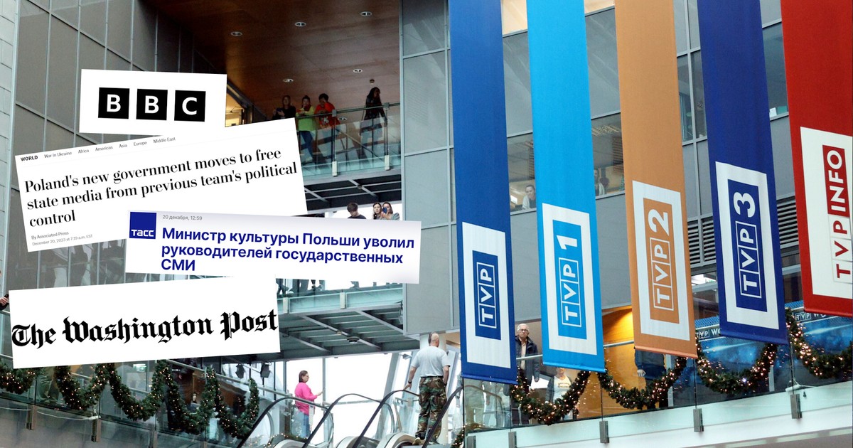 Zagraniczne media o rewolucji w TVP. "Polskie reformy Tuska" - Kultura