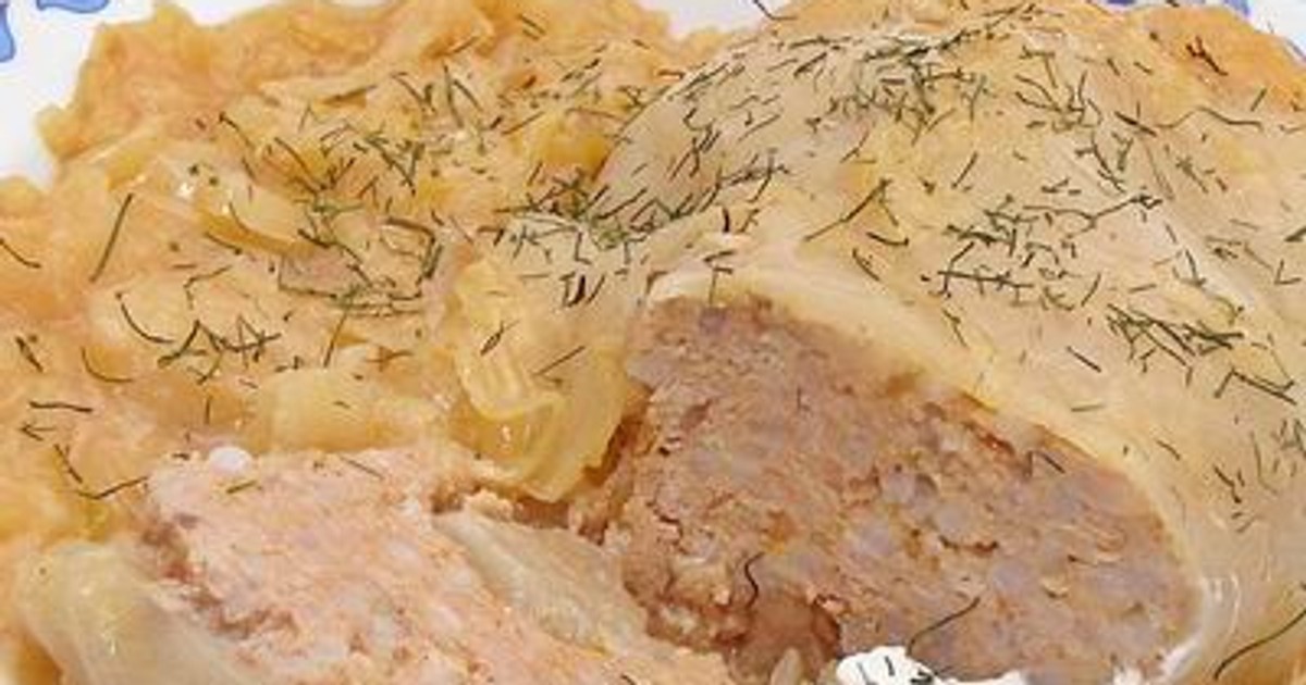 Kapros szárma (töltött káposzta) jó anyós módra recept