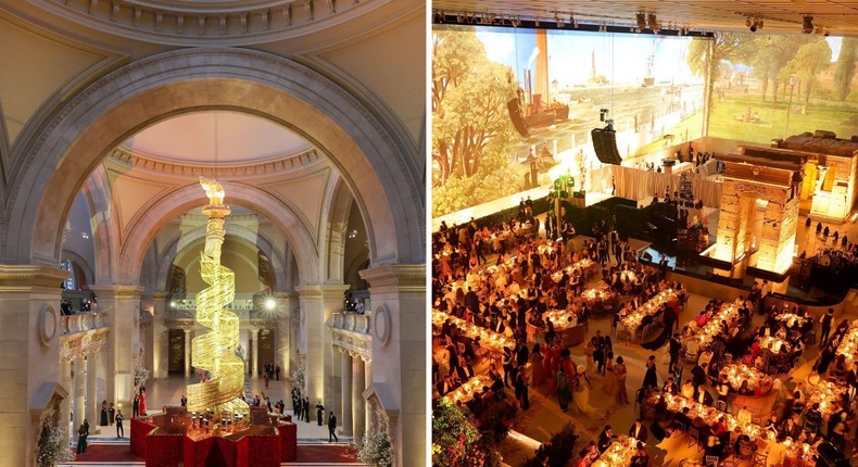 13 photos show what it's really like inside the Met Gala, from crowds ...