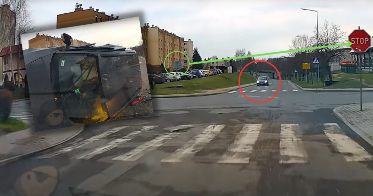 Dla niej "Stop" to tylko sugestia. Nie przyznała się do winy, choć ...