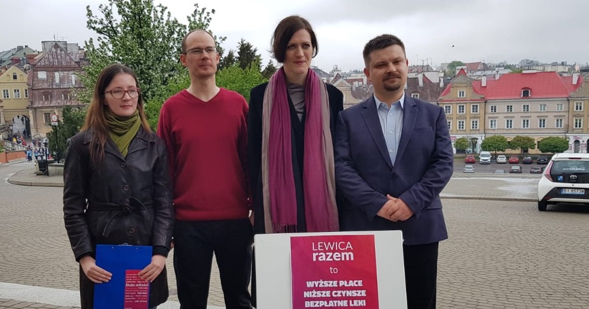 Wybory do europarlamentu 2019. Lubelskie: lista Lewica Razem - Wiadomości