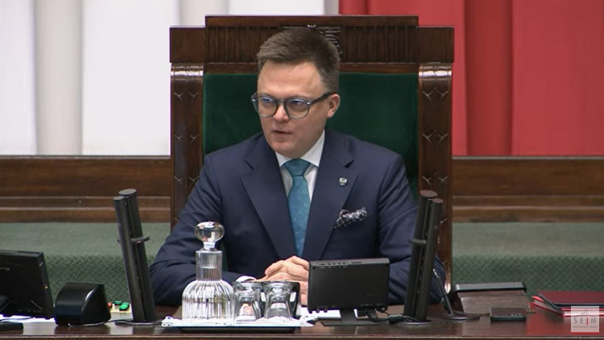 Szymon Hołownia w Sejmie zadrwił z posła Kukiz'15. "Przodownik pracy ...