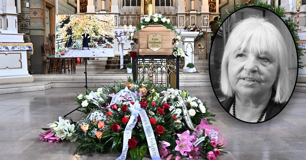 Pogrzeb Krystyny Grochowskiej. Tak bliscy pożegnali Alibabkę