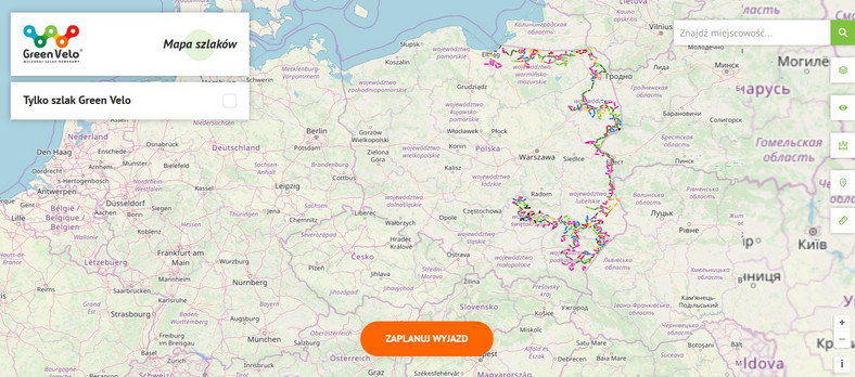 Trasa Green Velo, czyli wschodnia Polska rowerem - atrakcje, mapa - Podróże