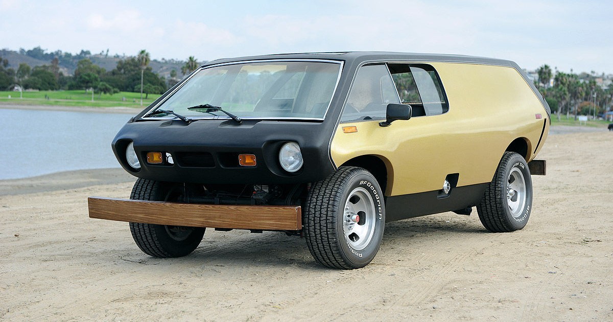 Brubaker Box – pierwszy van bazował na Garbusie