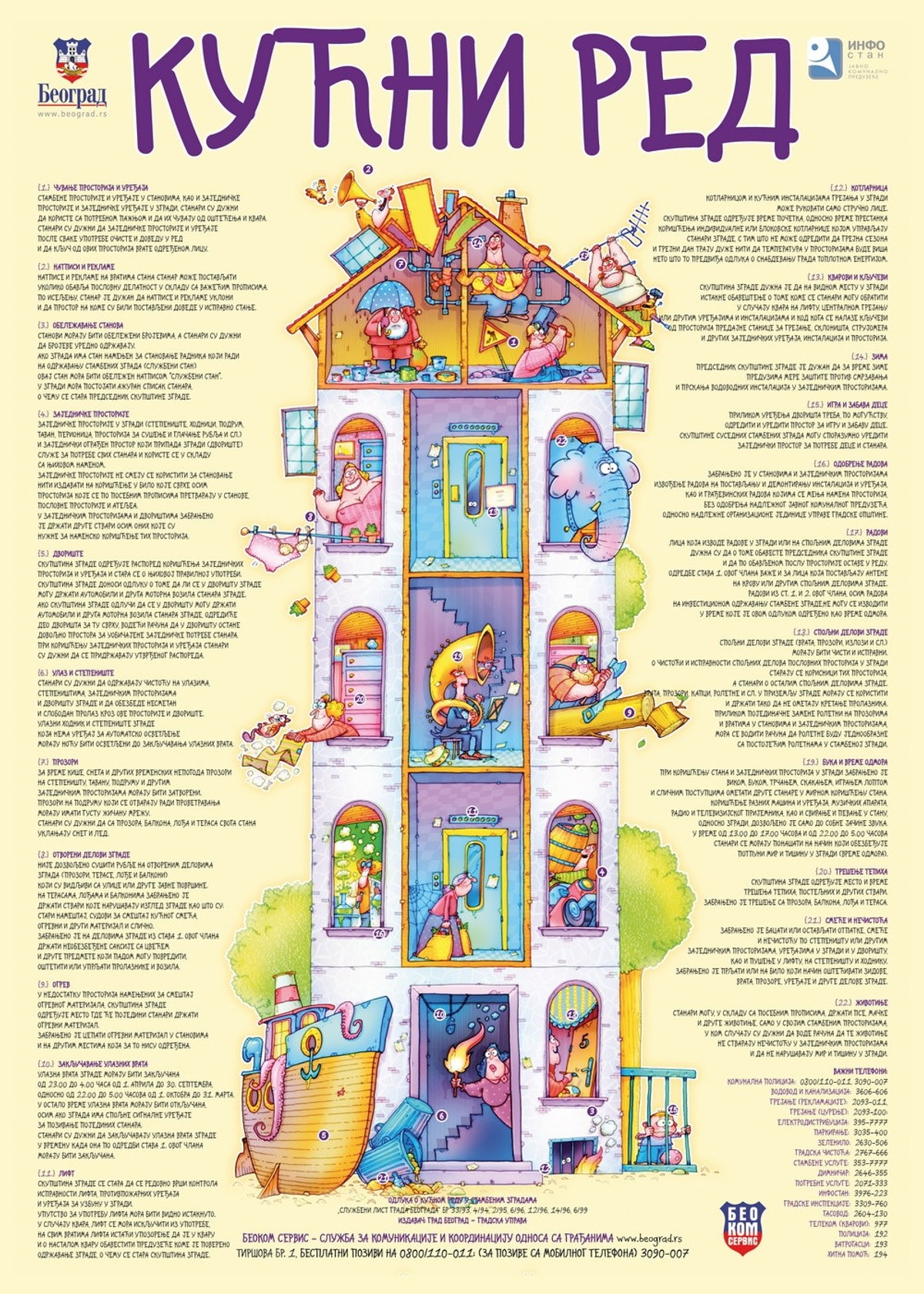 Novi "Kućni red" na šaljiv način