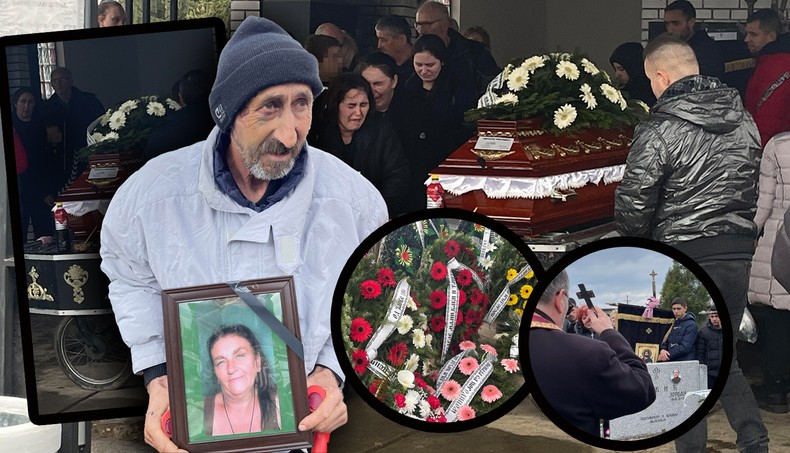 "Gde je sad tvoj ubica da vidi šta je uradio,: Mama?" Potresne scene na sahrani majke osmoro ...