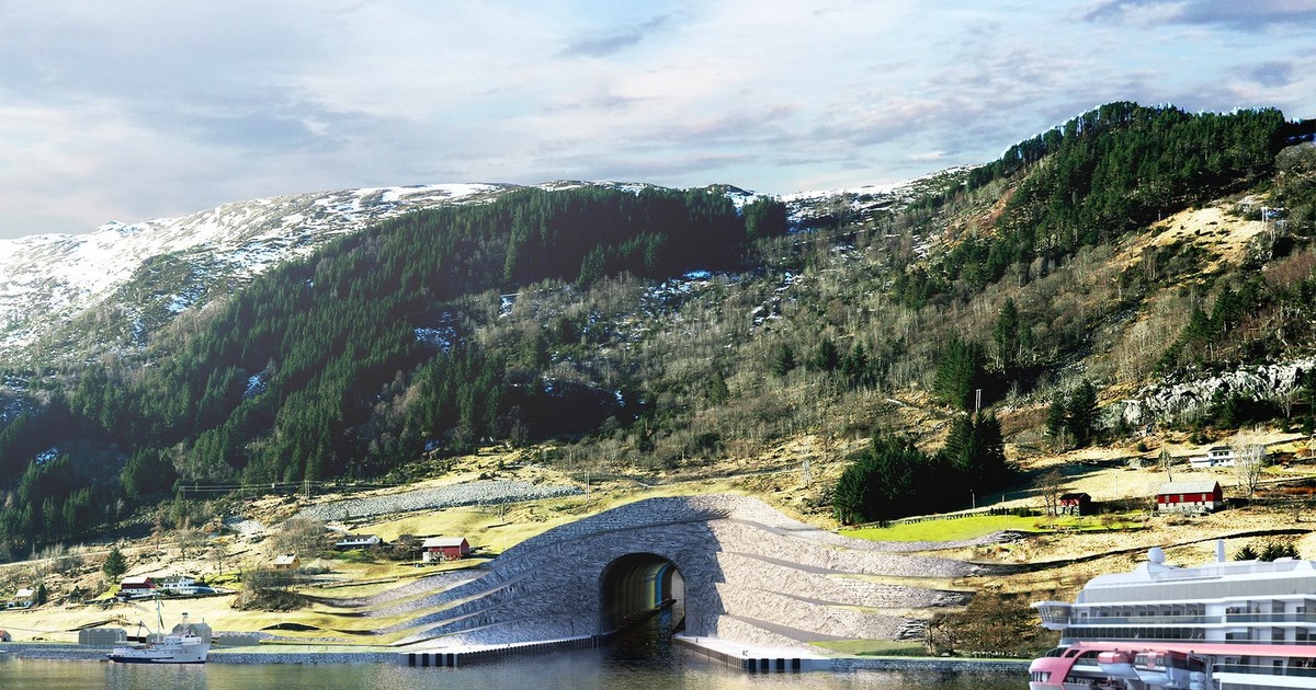 Norway will build the world's first tunnel for ships | Business Insider ...