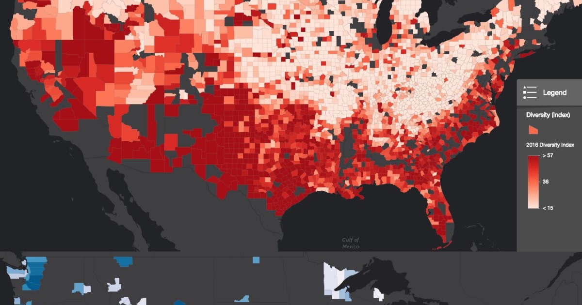 These maps show how different Red America is from Blue America ...