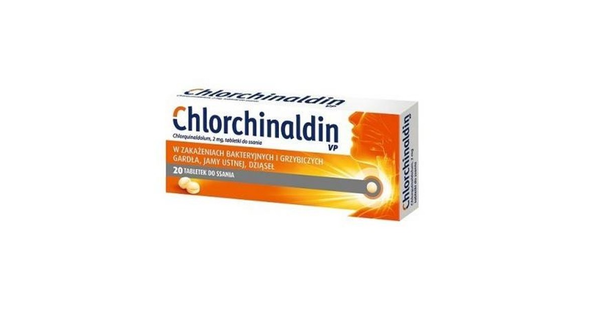 Chlorchinaldin - działanie, skład, dawkowanie