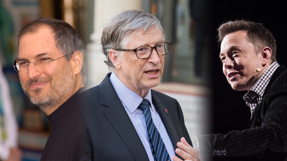 Bill Gates, Steve Jobs czy Elon Musk? Sprawdź, czy odgadniesz komu ...