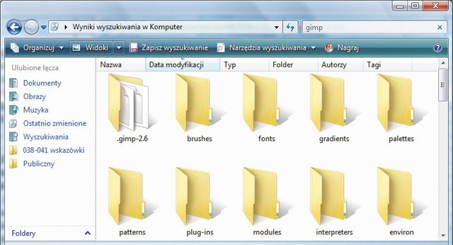 Jak znaleźć potrzebny plik w Windows Vista