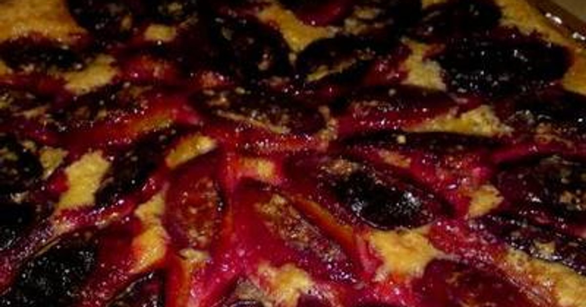 Szilvás pite recept