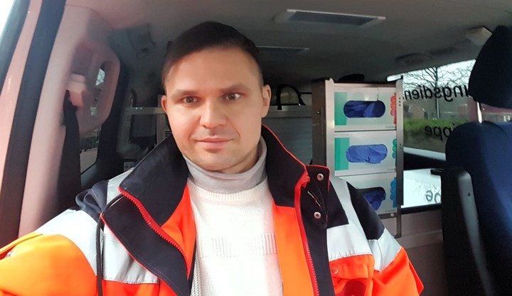 Polski lekarz jeździł karetką po Niemczech. "Jestem zahartowany ...