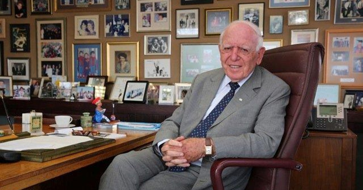 South African billionaire and Pick n Pay founder, Raymond Ackerman ...