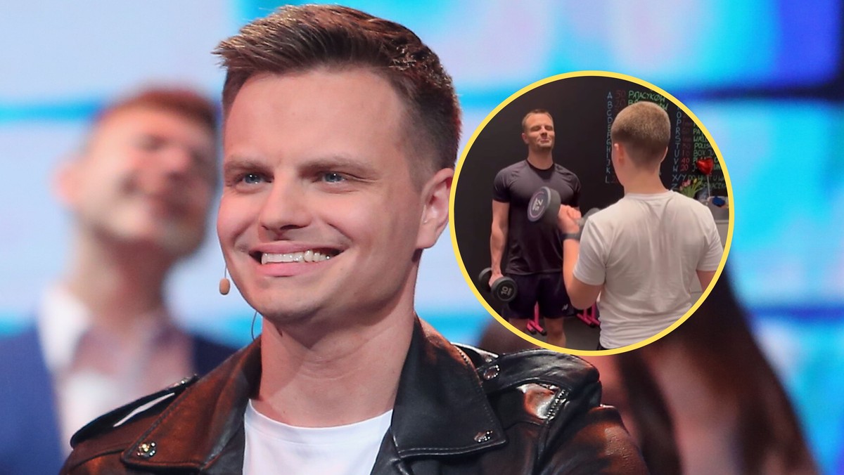 Marcin Hakiel z synem na siłowni. Są jak dwie krople wody! - Plejada.pl