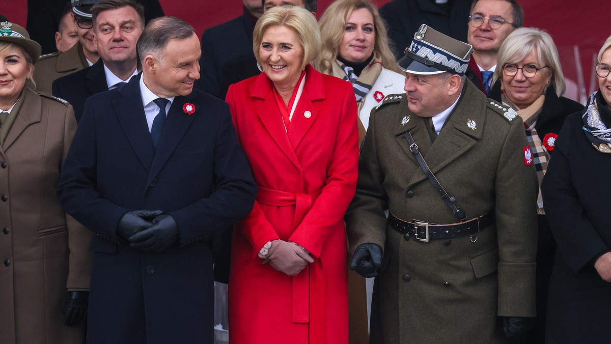 Agata Kornhauser-Duda w niebanalnej stylizacji podczas Święta ...