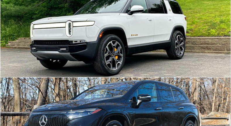 I drove luxury SUV's from Rivian and Mercedes — here's why I'd go with ...