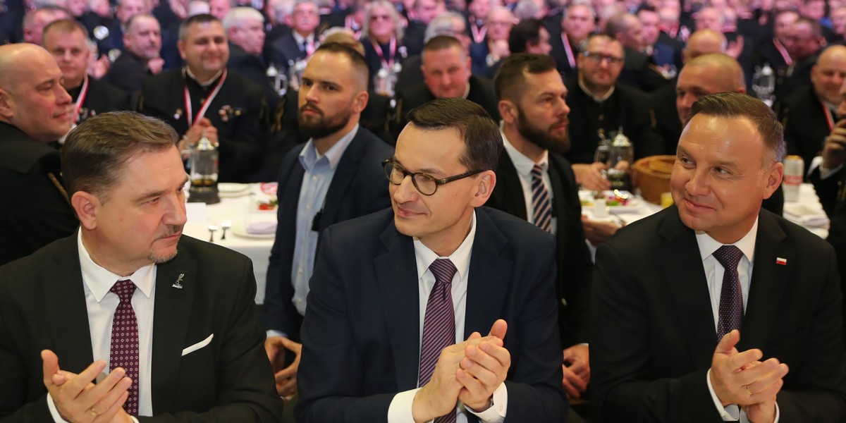 Premier Morawiecki w Katowicach: nie damy się sprowokować bredniom ze Wschodu - Wiadomości