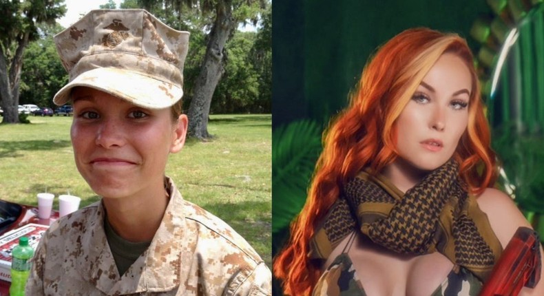 I used to be a US Marine. Now I'm an OnlyFans star and proudly wear my ...