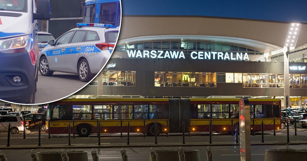 Atak nożem na Dworcu Centralnym. 15 i 23-latek w szpitalu